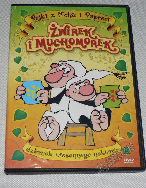 DVD ŻWIREK I MUCHOMOREK Dzbanek wiosennego nektaru